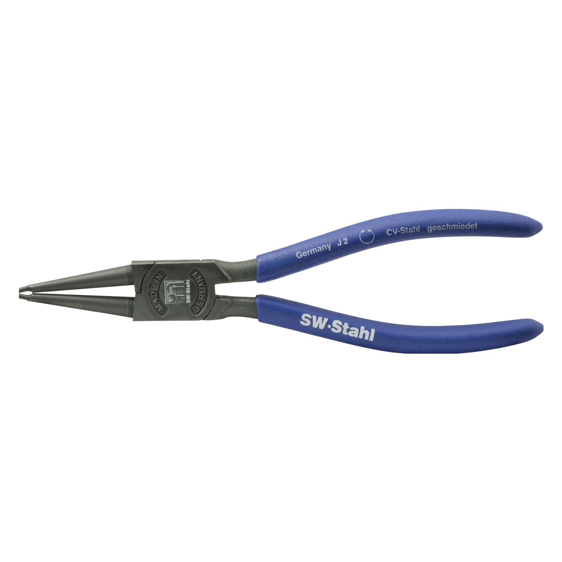 SW-Stahl 41401SB Circlip pliers 175 mm, straight, internal I Snap ring ...