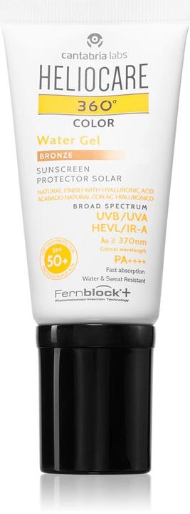 Heliocare Wasser Gel 360ao Farbe Bronze Spf50 50ml