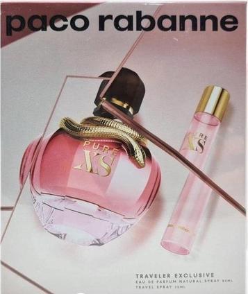 Paco Rabanne - Pure XS For Her - EDP spray 80ml + EDP spray 20ml - set ...