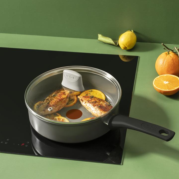 Tefal Ø 24 cm - Genanvendt aluminium - Grå (24 cm, Aluminium) - Galaxus