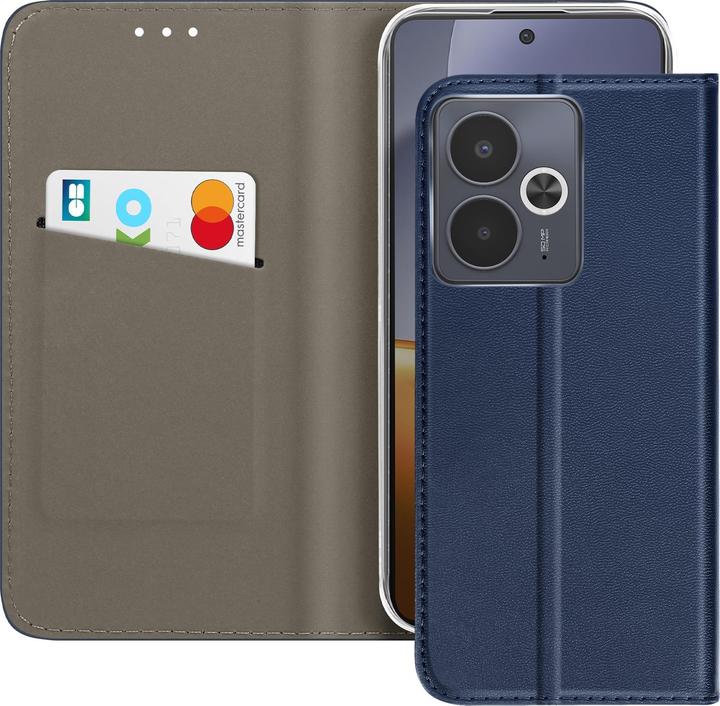 OEM Book case SMART MAGNETO Book case for REALME 14T 5G navy - Digitec