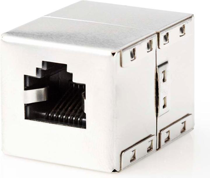 Nedis Netzwerkkoppler | CAT6 | Geschirmt | RJ45 Buchse | RJ45 Buchse ...
