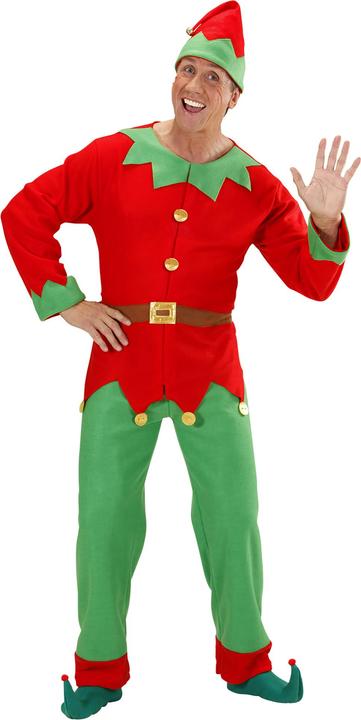 Widmann ELF HELPER OF THE CHRISTMAS MAN (top with belt, trousers, hat ...