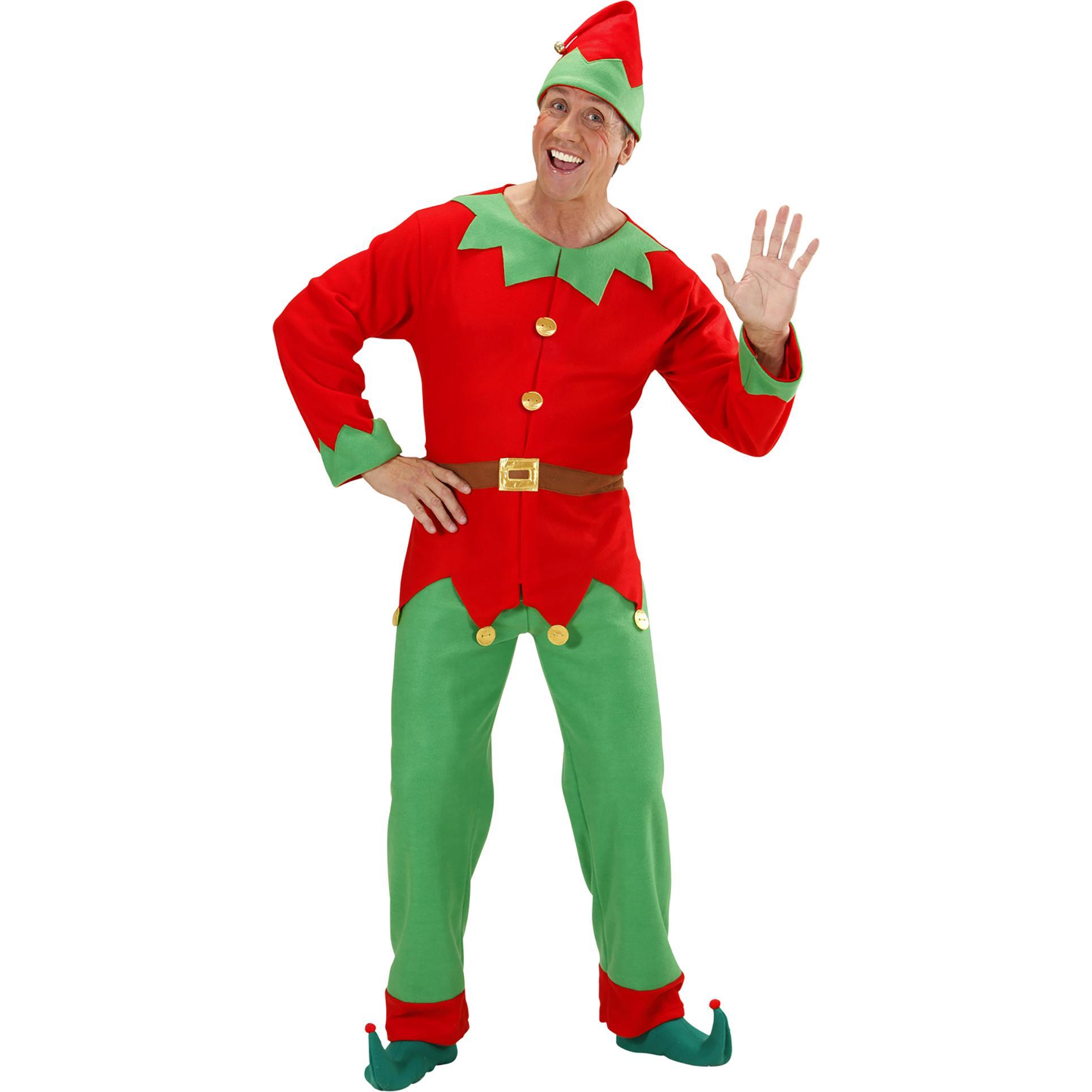 Widmann ELF HELPER OF THE CHRISTMAS MAN (top with belt, trousers, hat ...