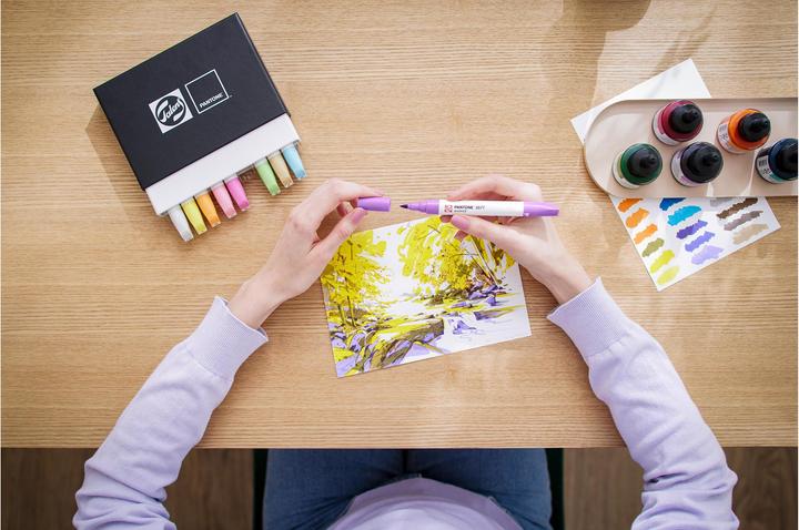 Talens Felt-tip pen Pantone set of 9 Pastel - buy at Digitec
