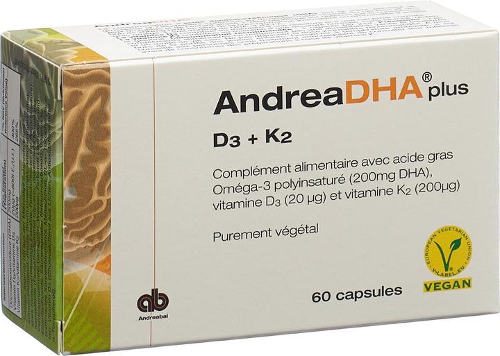 Andreabal plus omega-3 vitamin D3 + vitamin K2 - buy at Galaxus
