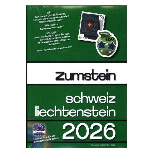 Zumstein Katalog Schweiz Liechtenstein 2026 - kaufen bei Galaxus