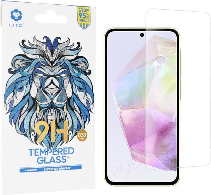 Lito - 2.5D Classic Glass - Samsung Galaxy A35 5G / A55 5G - Clear ...