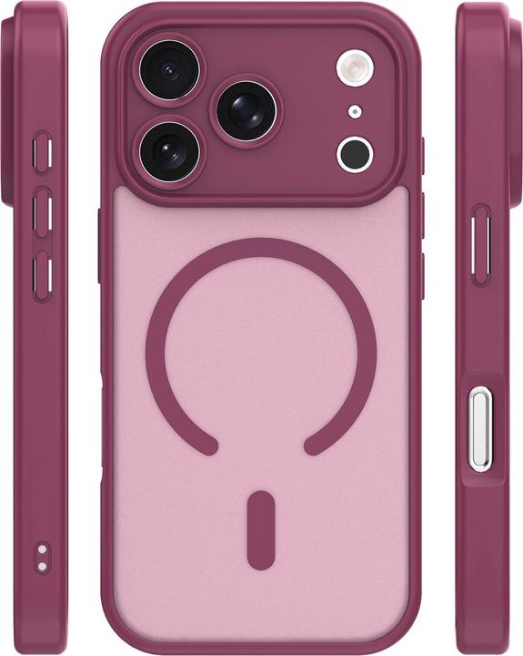 OEM Mag Matt case for iPhone 17 Pro 6,3" maroon - kaufen bei Digitec ...