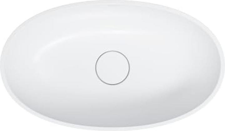 Omnires Shell M+ ovales Aufsatzwaschbecken 60x35 cm, mattweiss - Galaxus