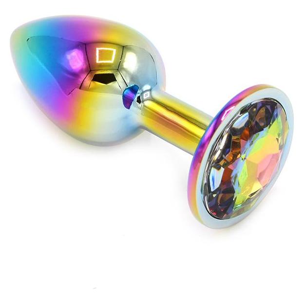 Kiotos Steel Rainbow Butplug with Gem S - kaufen bei Galaxus