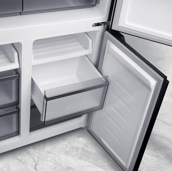 Trisa Food Center encastrable 505 L, Inox noir (505 l) - Galaxus