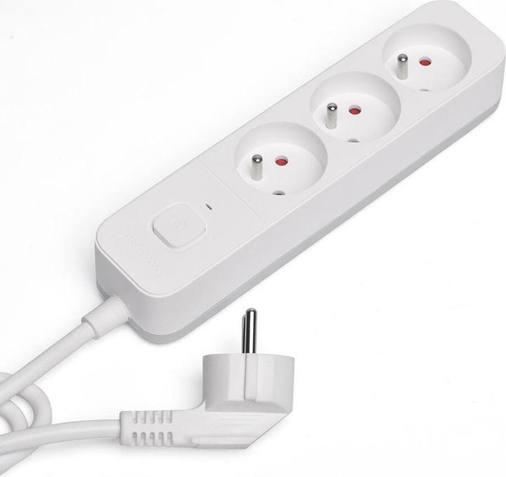 Savio Überspannungsschutz 3-polige Steckdosenleiste 1 5m weiss LZ-07 ...