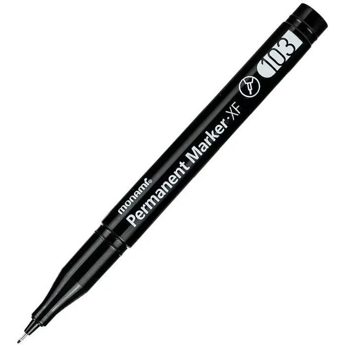 Monami Permanentmarker XF 103 schwarz (12 Stück) - buy at Digitec