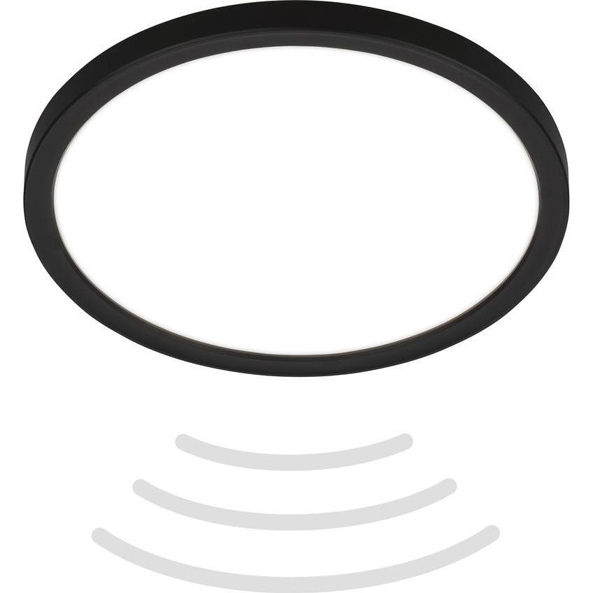 Briloner Ultraflaches LED Panel mit Backlight effekt + Microwave, IP44 ...