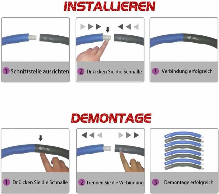 Letao Hula Hoop Reifen für Kinder - kaufen bei Galaxus