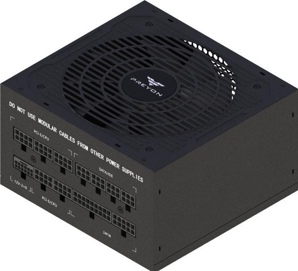Preyon EAGLE POWER GOLD 1000W / ATX / 1000W / 80 PLUS Gold / 120 mm ...