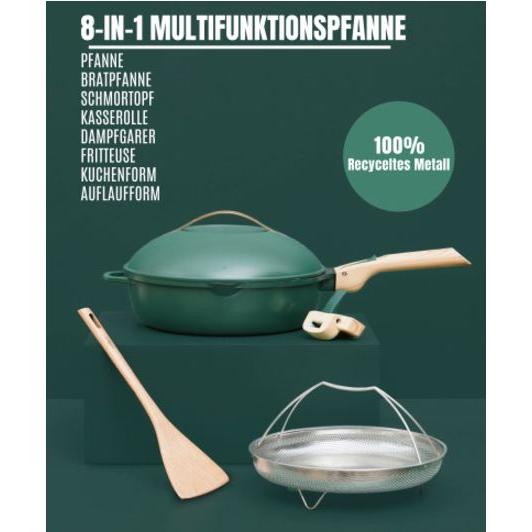 Cookut La Fabuleuse (24 cm, Padella per friggere, Pentola, Alluminio ...