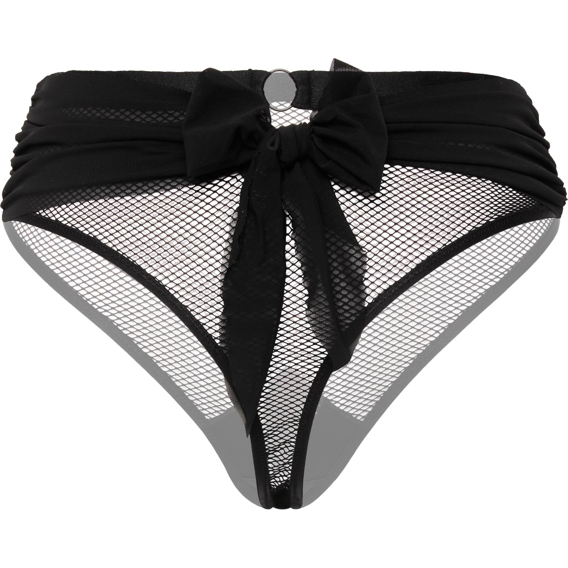 Ulla Popken String, Netz und Mesh, Ouvert-Öffnung im Schritt ...