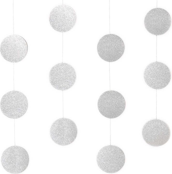 Rico Design RICO DESI Girlande 1.7m 99001.84. Silber glitzer - Galaxus