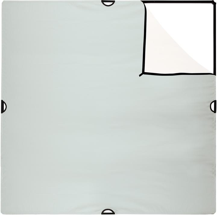 Westcott Scrim Jim Large Zilver / Wit Bounce Doek (1.8 x 1.8m) - Galaxus