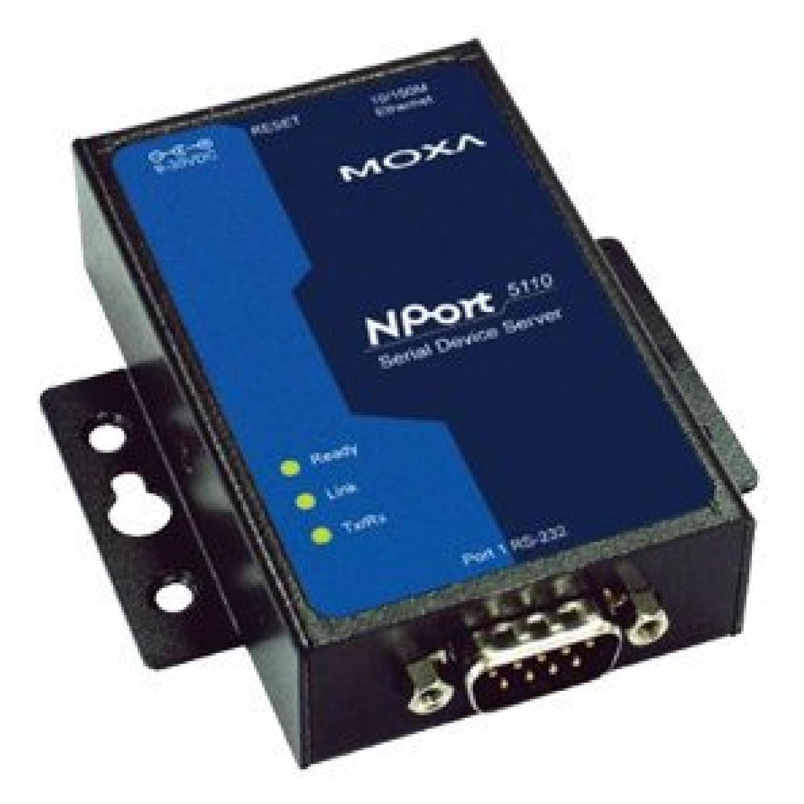 Moxa NPort 5110, Ethernet Serial Deviceserver (1-Port RS-232)