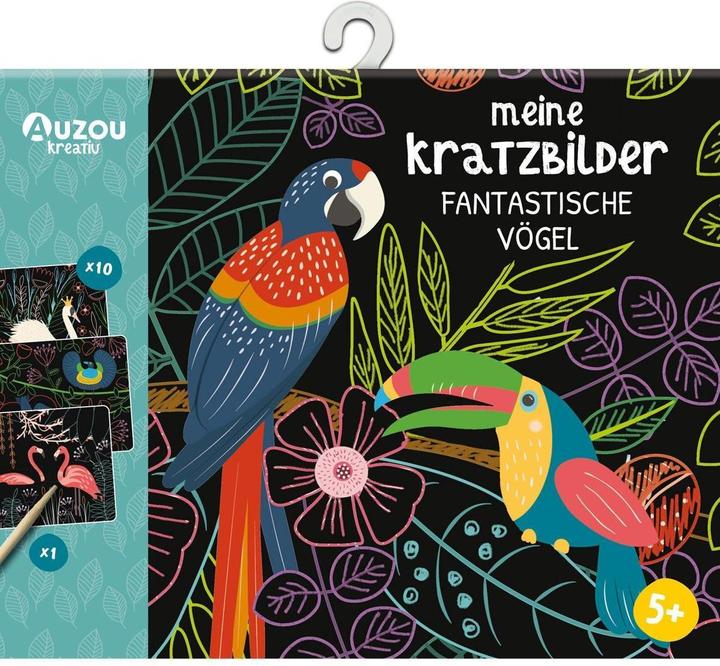 Auzou Pub 405029 - My scratch pictures - Fantastic birds - Galaxus