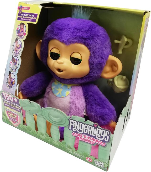 WowWee Fingerlings Cura e Coccole Abe Lilla (150 cm) - Galaxus