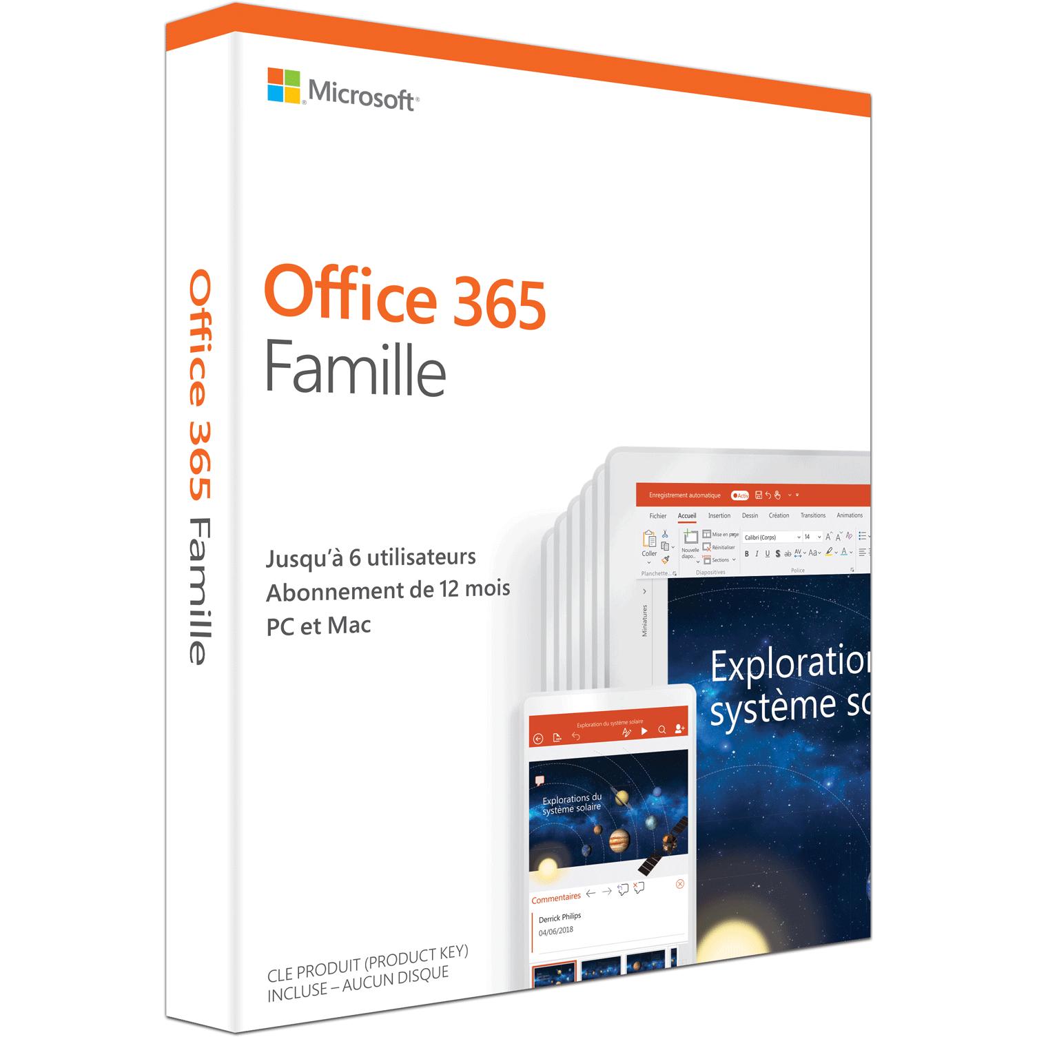 Microsoft Office 365 Home français - acheter sur Galaxus - Galaxus