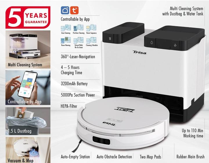 Trisa Roboterstaubsauger T-Bot Plus 5000 - kaufen bei Galaxus