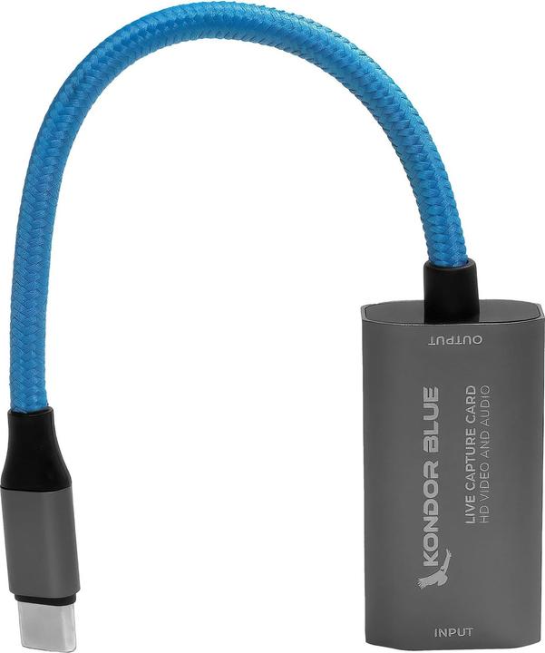 Kondor Blue Scheda di acquisizione da HDMI a USB C per lo streaming ...