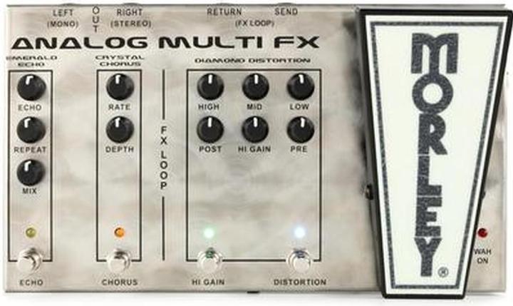 Morley AFX-1 Analog Multi FX met Switchless Classic Wah - Galaxus