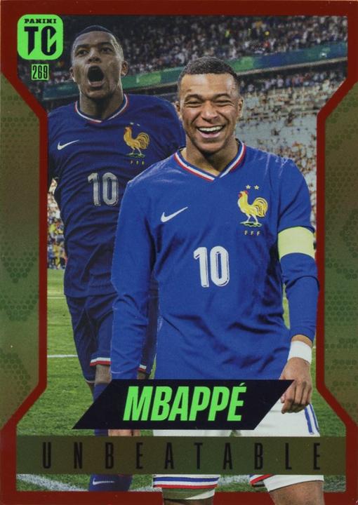 Topps 269 - Kylian Mbappe - Unbeatable - Red Hot - 2025 - Galaxus