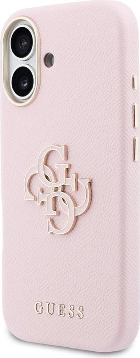 Guess - Hardcase Resin Logo (GUHCP17S5PS4RGGP) - iPhone 17 - Pink - Digitec