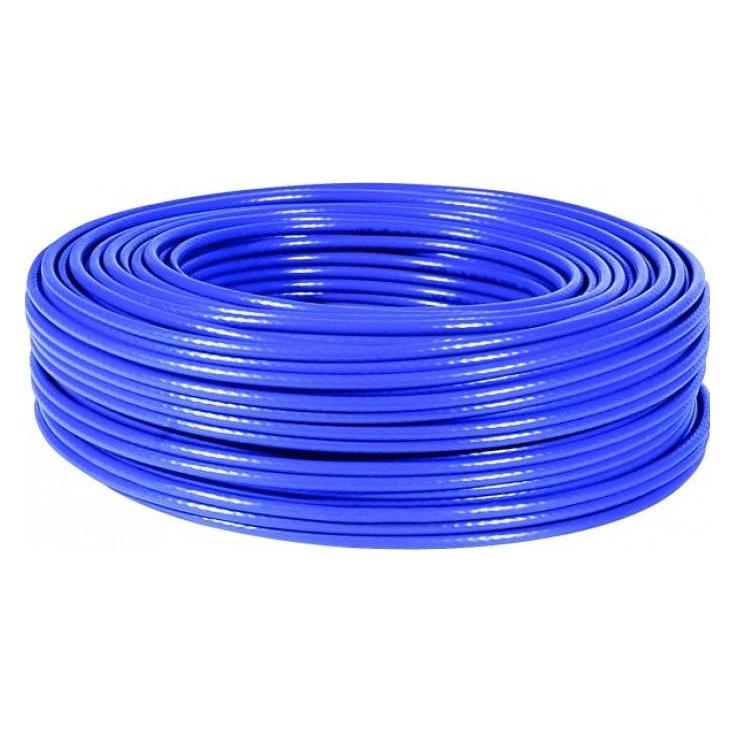 Générique F/UTP cat.6 stranded-wire cable Blue- 100 m (F/UTP, CAT6, 100 m)