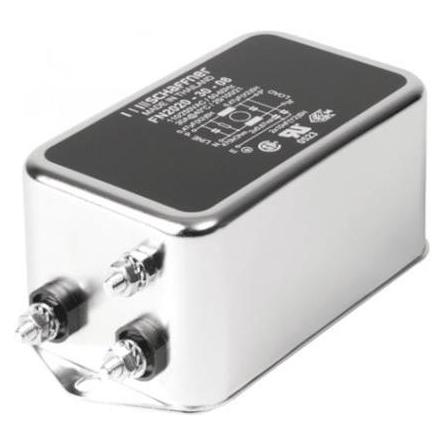 Schaffner EMV Single Phase Chassis Mount 30a Filter - Digitec