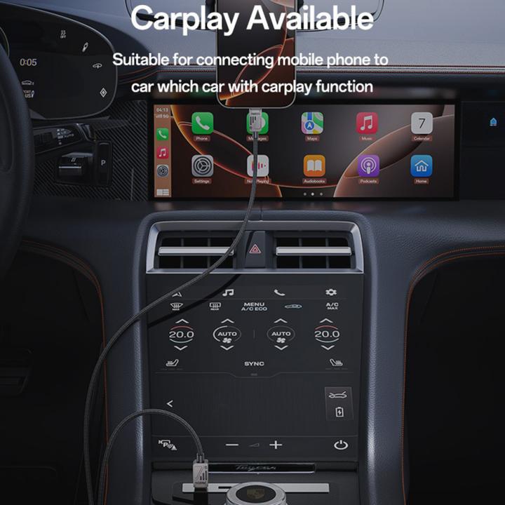 Yesido USB-C to USB-C Cable CA196, 60W, 3A, 1.2m, Black - Galaxus