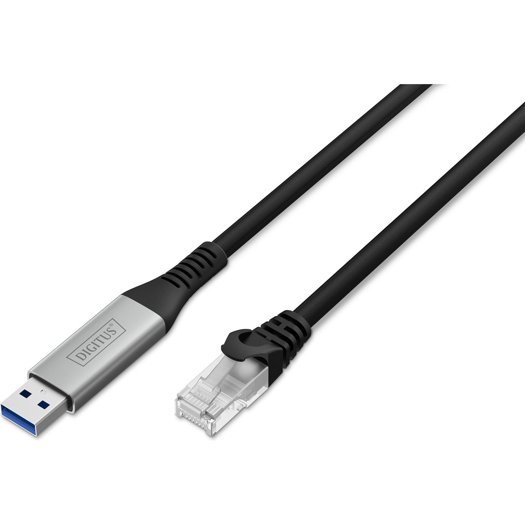Digitus USB 3.2 Gen1 - RJ45 Ethernet cable, 1Gbit/s, 3m - Galaxus