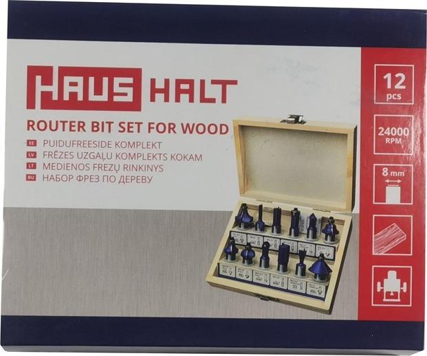 Haushalt Wood Router Bit 12pcs Shank D8mm - kaufen bei Galaxus