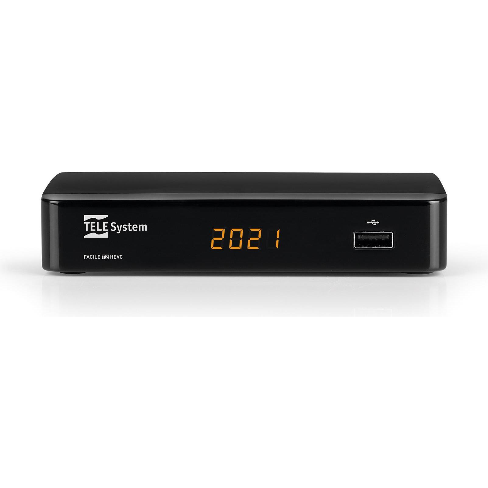 Telesystem Décodeur numérique terrestre Dvb-t T2 Hd - Digitec