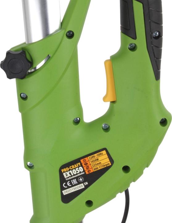 Procraft EX1050 Langshalsschleifer 750 Watt 225 mm + Zubehör - Galaxus