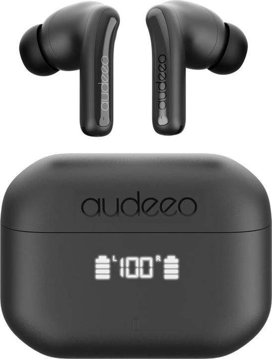 Audeeo Headphones In-Ear TWS ANC ENC LED Novatune Black