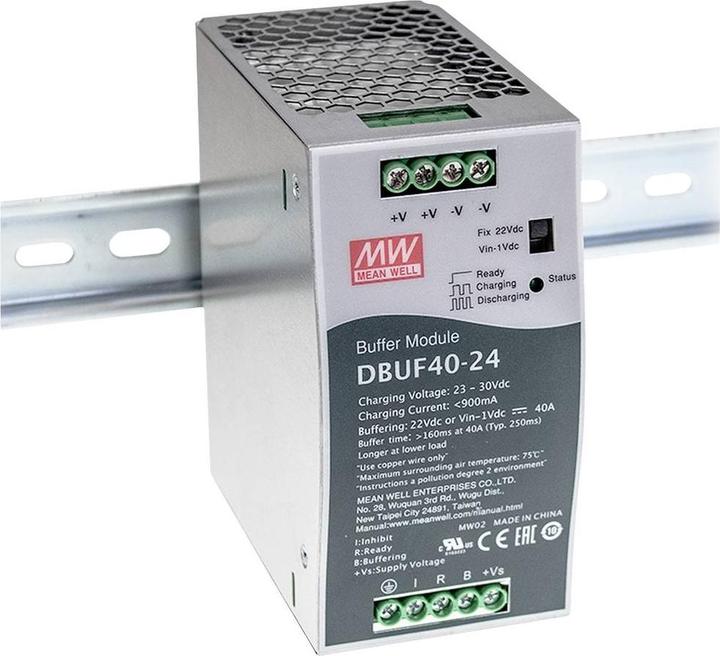 Mean Well Puffermodul für Schienenmontage - buy at Galaxus