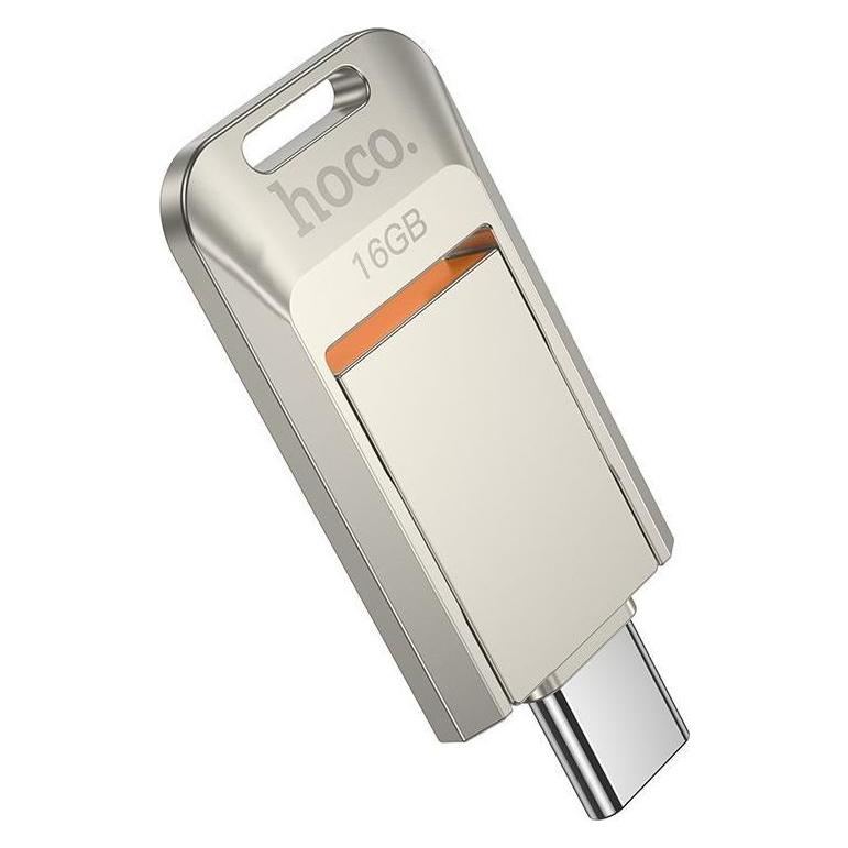Hoco Memory cards pendrive USB A + USB C UD17 16GB USB3.0 (16 GB, USB-A ...