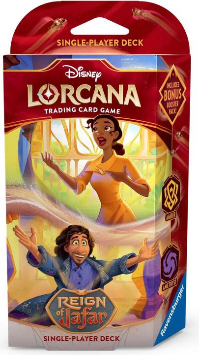 NoName Disney Lorcana - Le Règne de Jafar - START-UP DECK - Ruby/steel ...