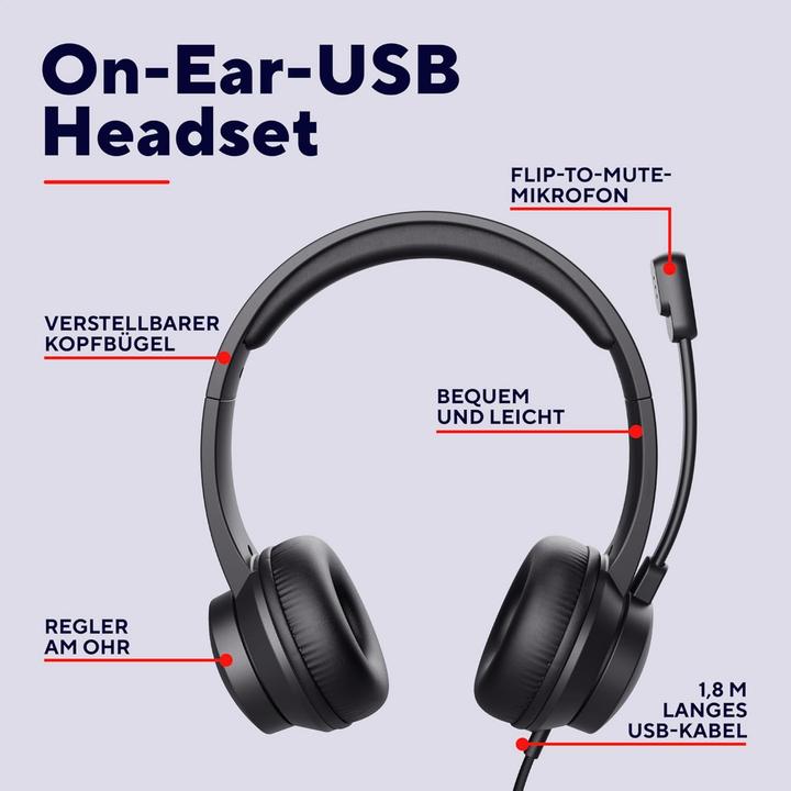 Trust Roha II USB Headset mit Mikrofon - buy at Galaxus