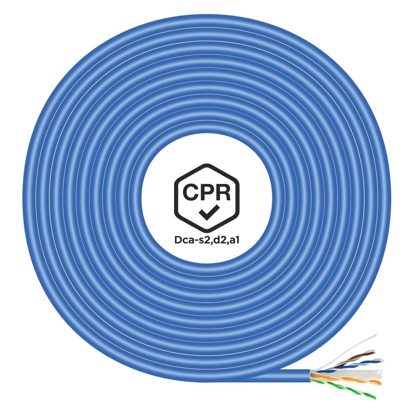 Aisens BOBINA CABLE RED RJ45 LSZH CPR Dca CAT.6 UTP 305M AZUL - Galaxus