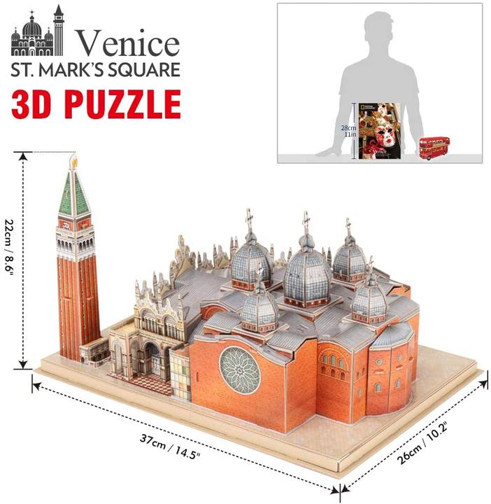 Cubic Fun 3d Puzzel St. Mark's Square - kaufen bei Galaxus