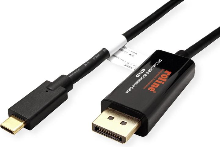 Roline USB type C - DisplayPort, v1.2, câble adaptateur bidirectionnel ...
