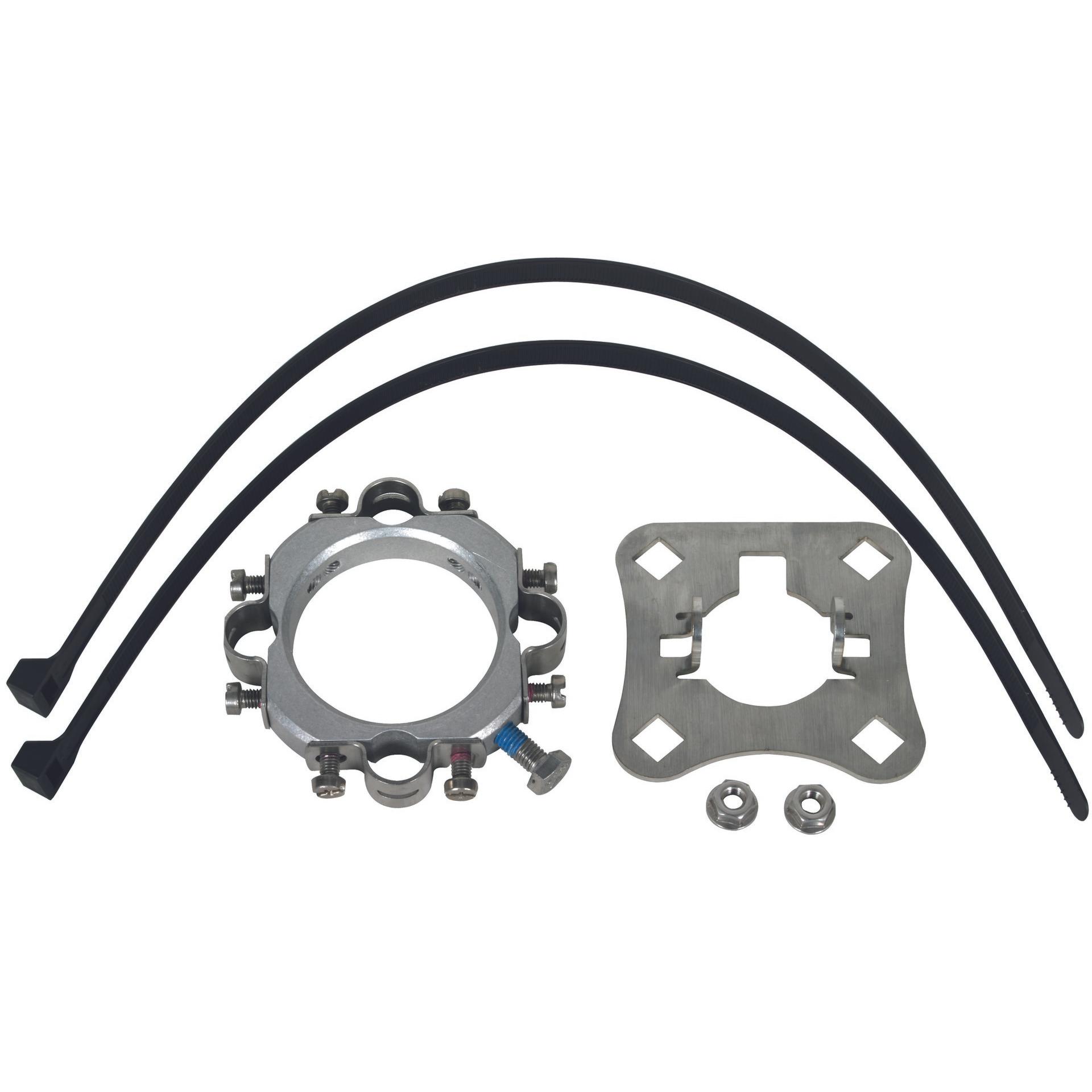 Dehn BFS SR D50 4AE HVI LI AL V2A Kit de fixation Al/NIRO pour tubes de ...